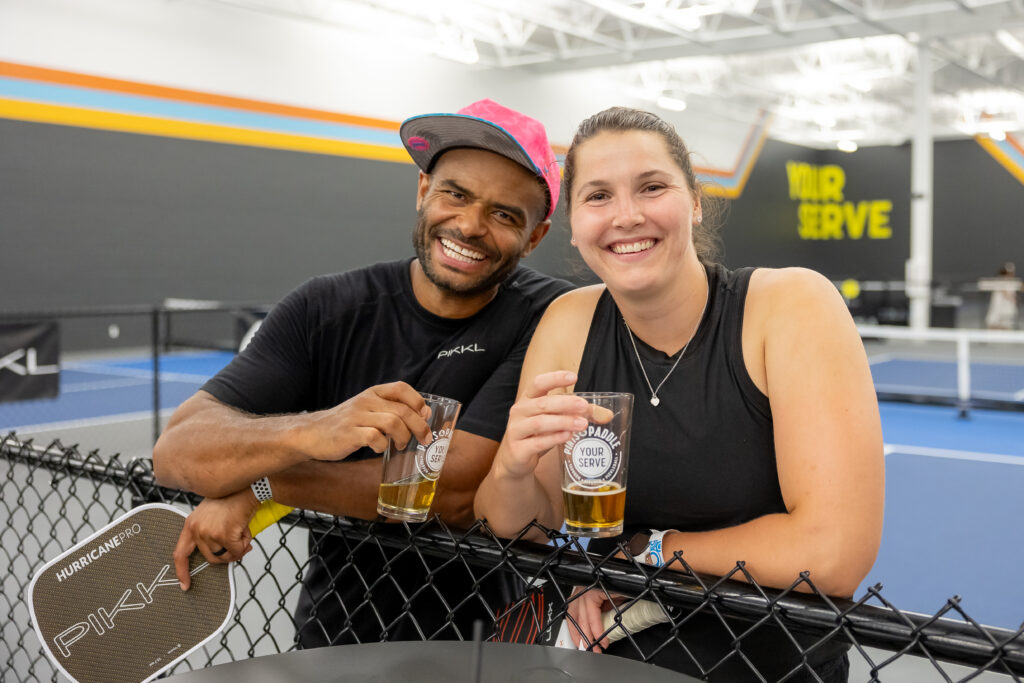 Our Courts - Pints & Paddle