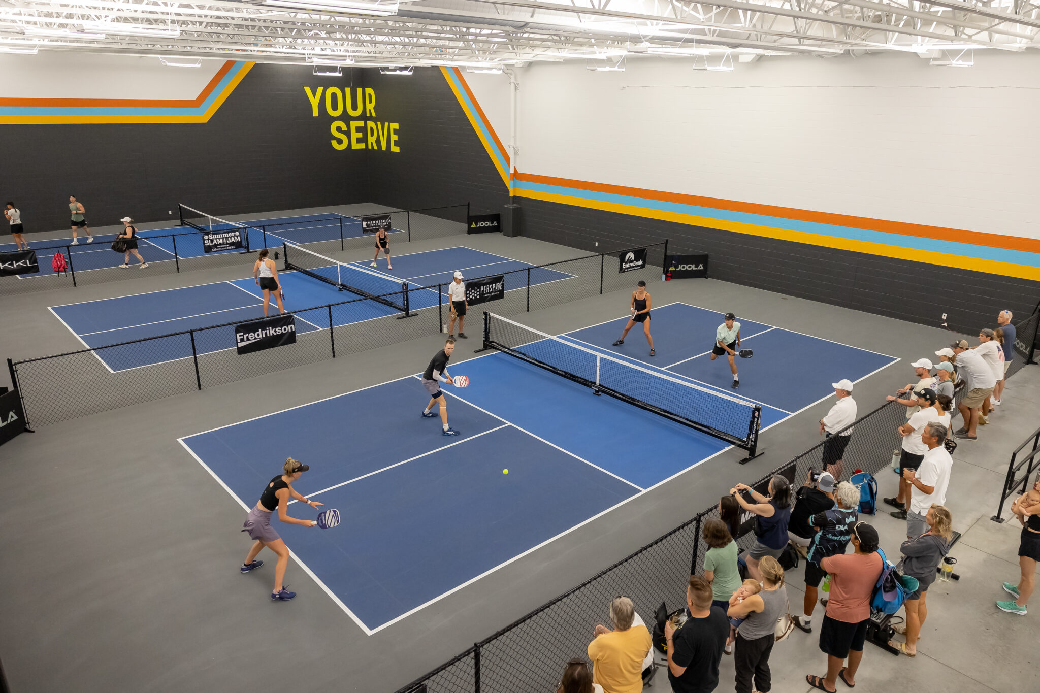 Our Courts - Pints & Paddle