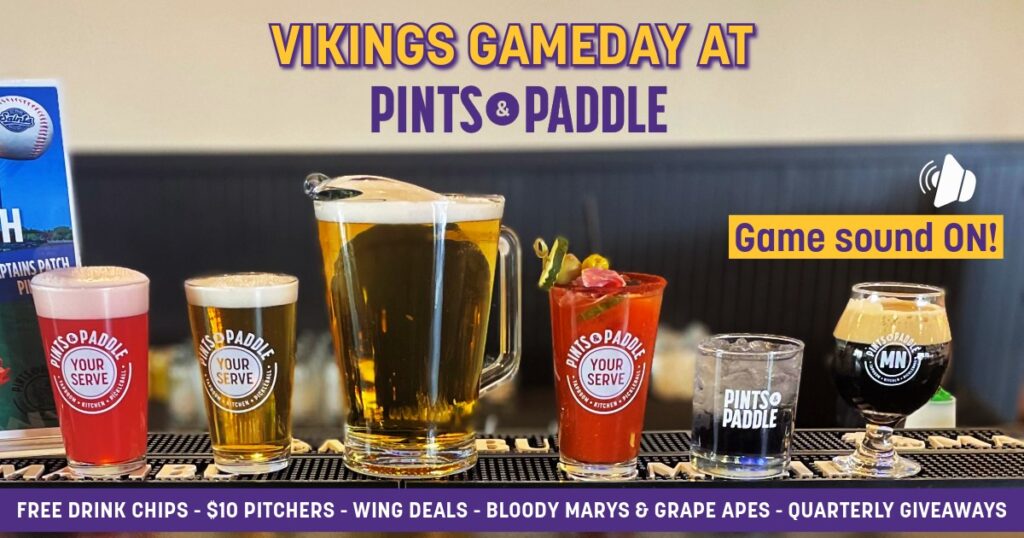 Monday Night Vikings Gameday - Pints & Paddle