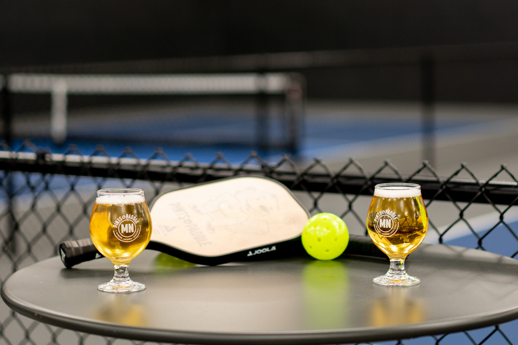 Our Courts - Pints & Paddle